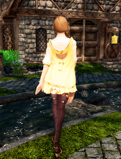 Skyrim LE/SE Mods - Ryza Outfit: スカイリムSE 「服探し」の旅